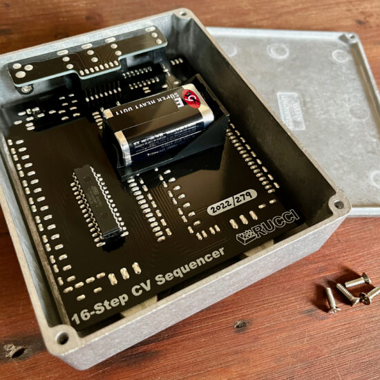16-Step CV Sequencer | Handmade Electronic Instruments
