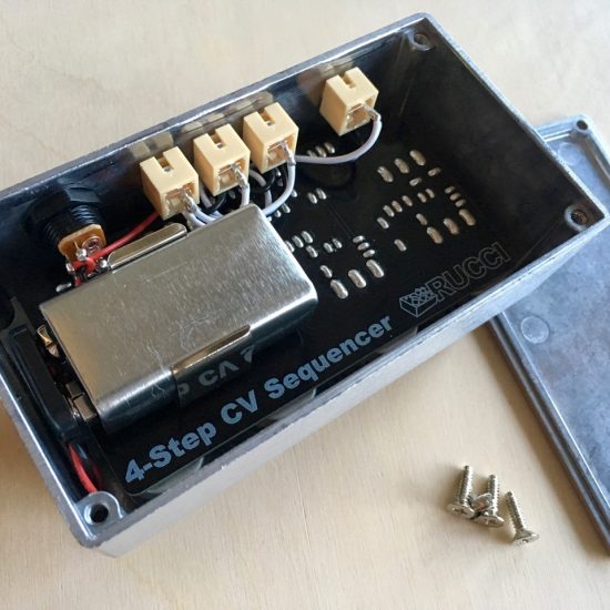 4-Step CV Sequencer | Handmade Electronic Instruments