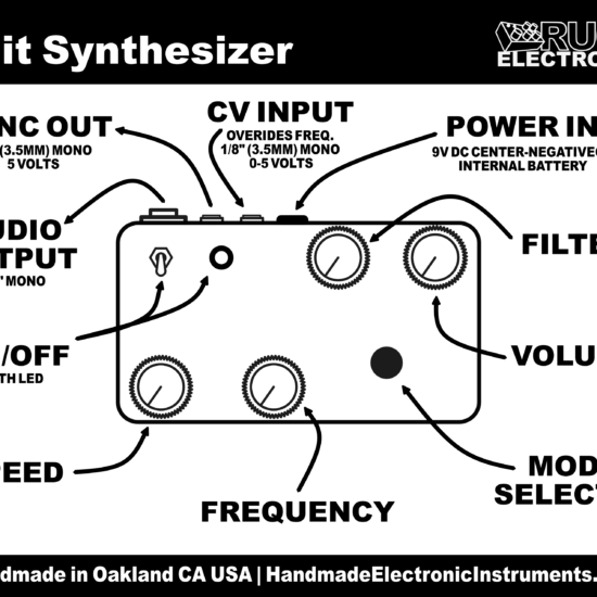 8-Bit Synthesizer | Handmade Electronic Instruments
